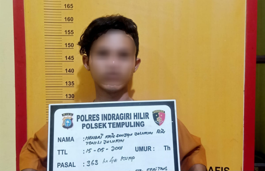 Pelaku Pencurian Besi di Bandara Tempuling Berhasil Diamankan, 1 Masih DPO