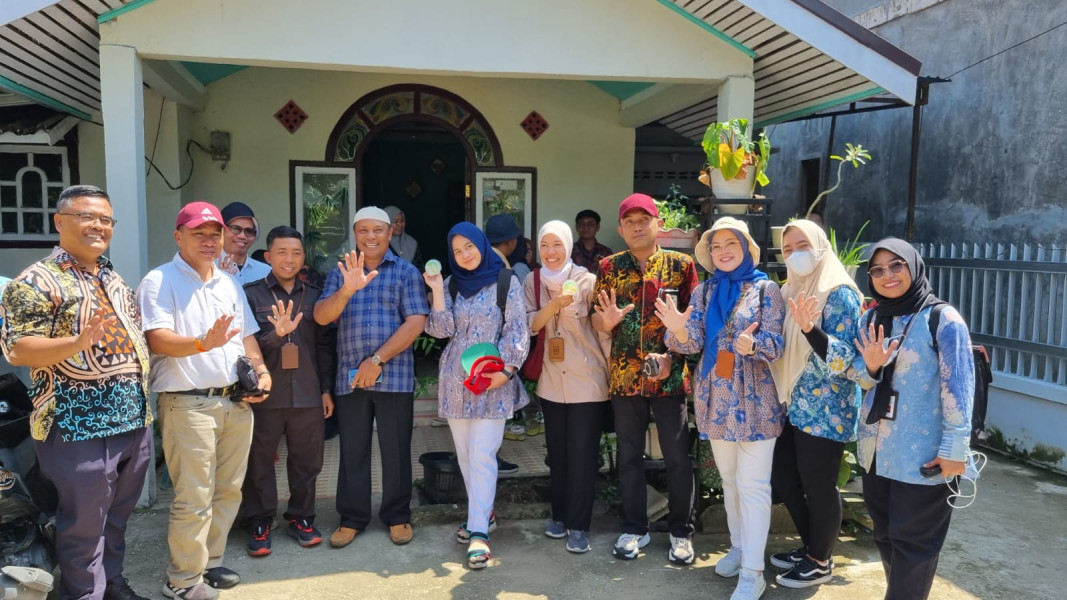 Badrun Pengusaha Nata De Coco Asal Inhil Mampu Raup 23 Juta Perbulan