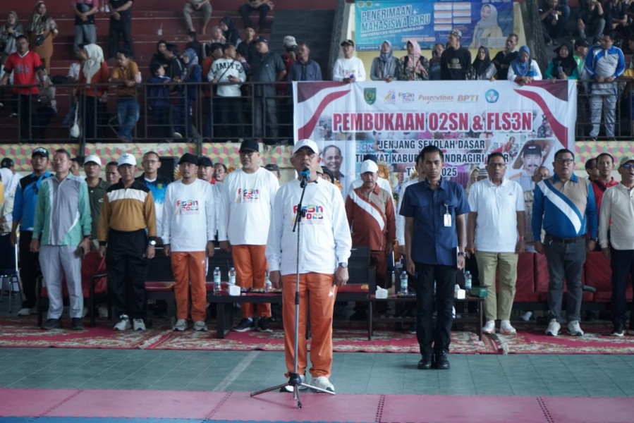 Bupati Indragiri Hilir buka resmi O2SN, FLS2N, dan GSI tingkat SD/SMP se-Kabupaten Inhil