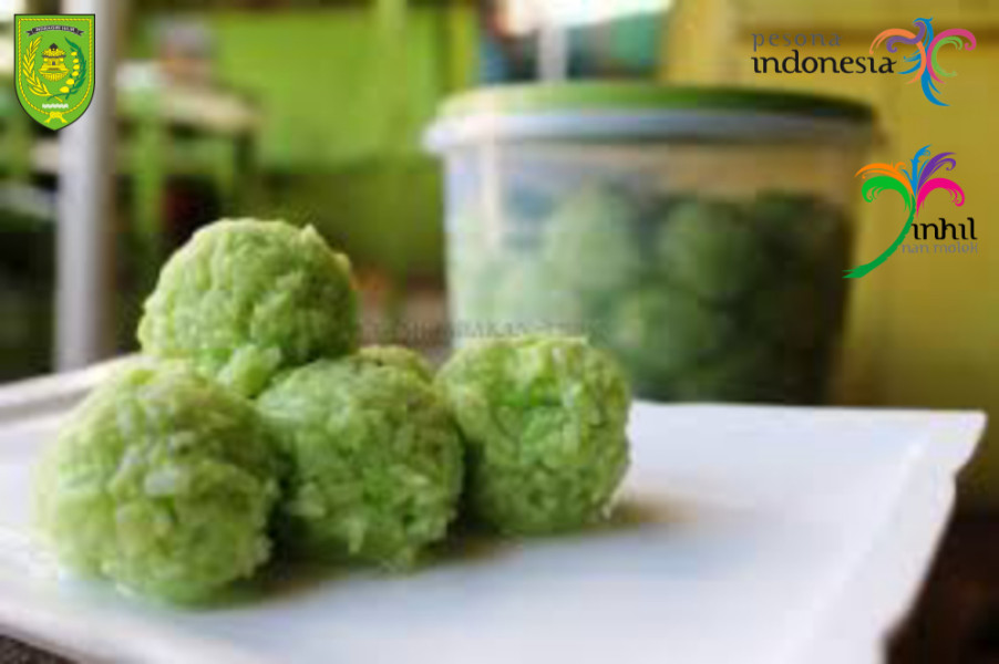 Kuliner Primadona Di Kabupaten Inhil, Tapai Ketan Hijau