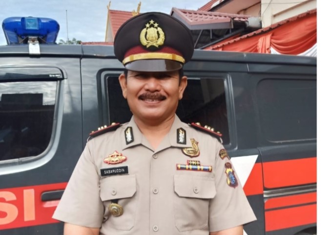 Kapolsek Pulau Burung Naik Pangkat, AKP Sabaruddin