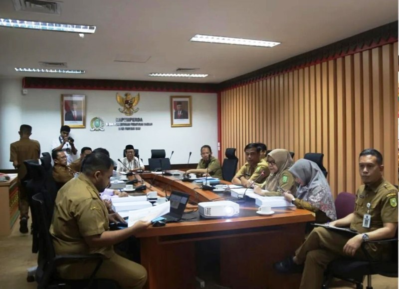 Bapemperda Adakan Rapat Kerja, Bahas Ranperda RTRW Provinsi Riau