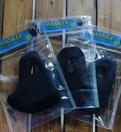 Pelaku Industri Kreatif Inhil, Produksi Masker Skuba Murah dibandingkan ...