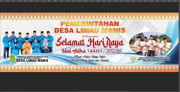 Pemdes Limau Manis Ucapkan Selamat Hari Raya Idul Adha 1444 Hijriyah