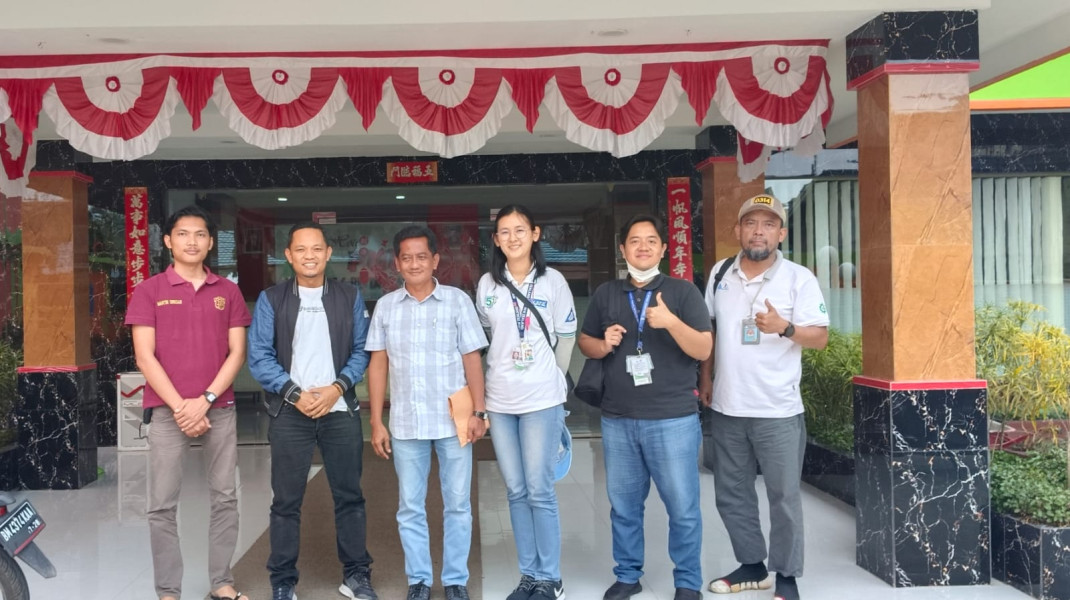 Sambang Personel Sat Intelkam Polres Inhil ke Perusahaan Sponsor ...